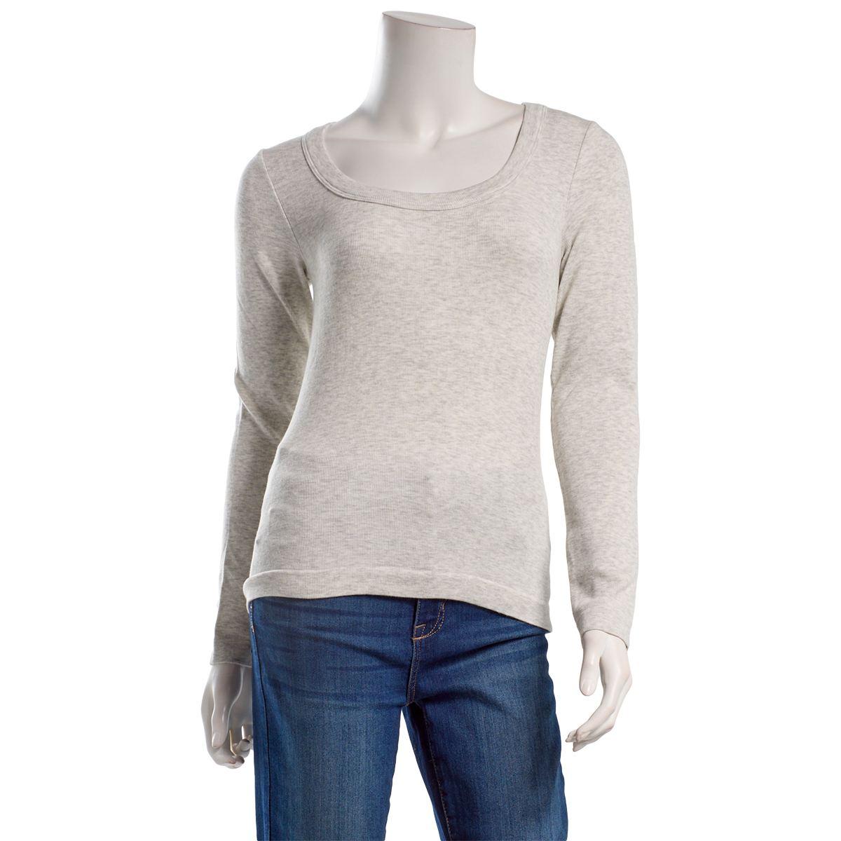 Click here for Juniors Derek Heart Long Sleeve Seamless Scoop Nec... prices