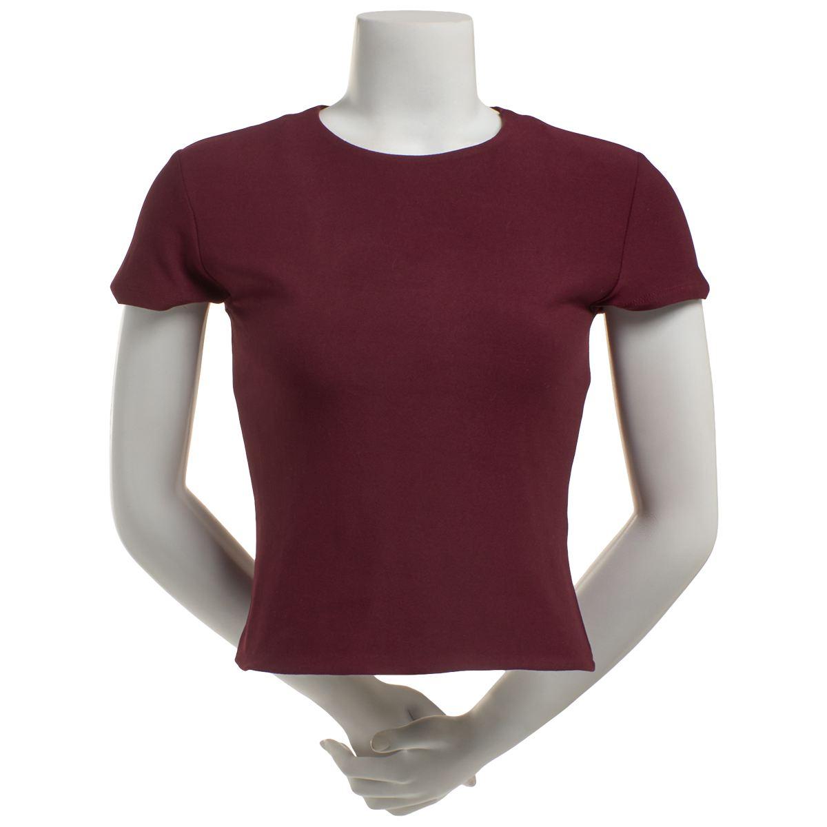 Click here for Juniors 7th & Hudson Short Sleeve Fitted Double La... prices