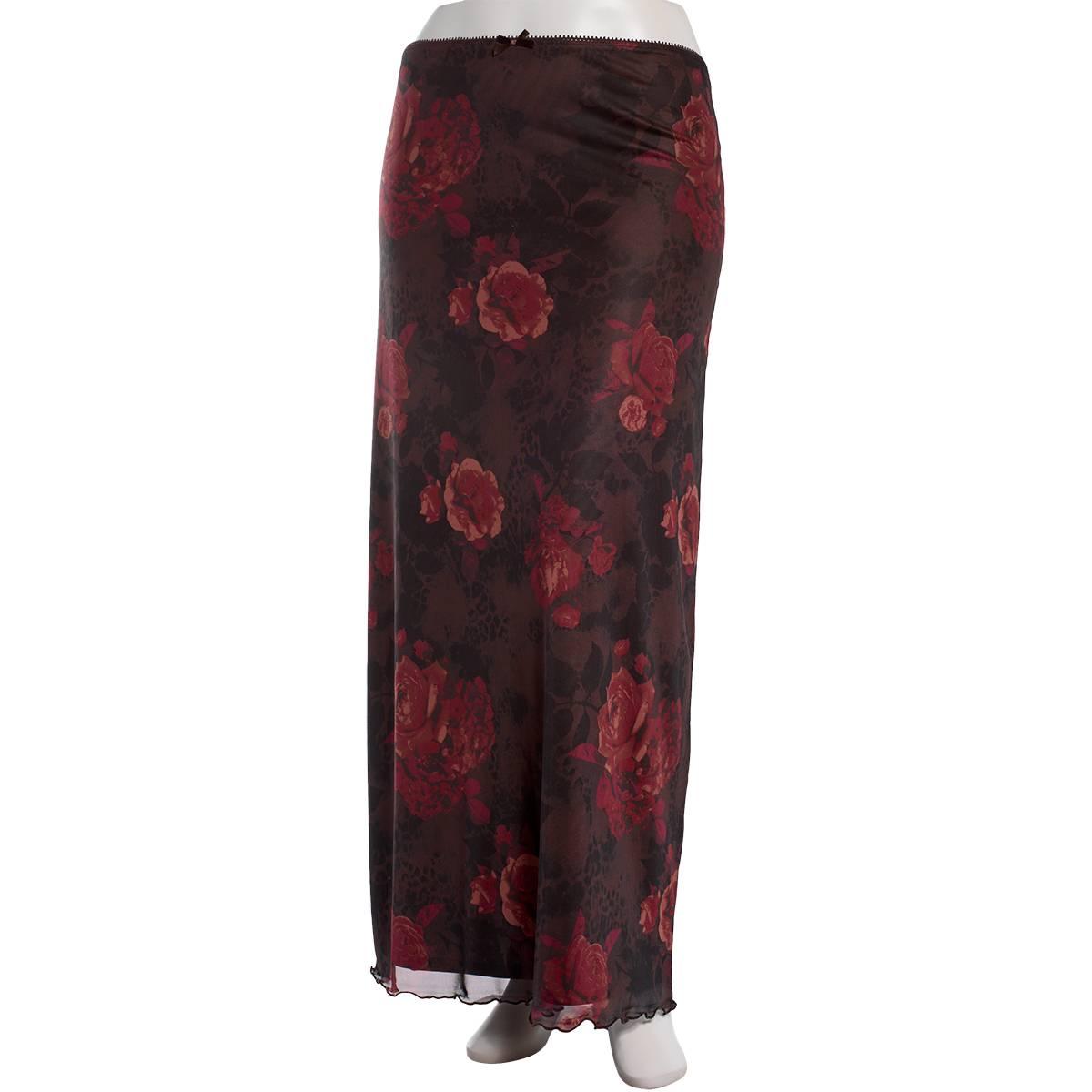Click here for Juniors Plus Derek Heart Mesh High Rise Tube Maxi... prices