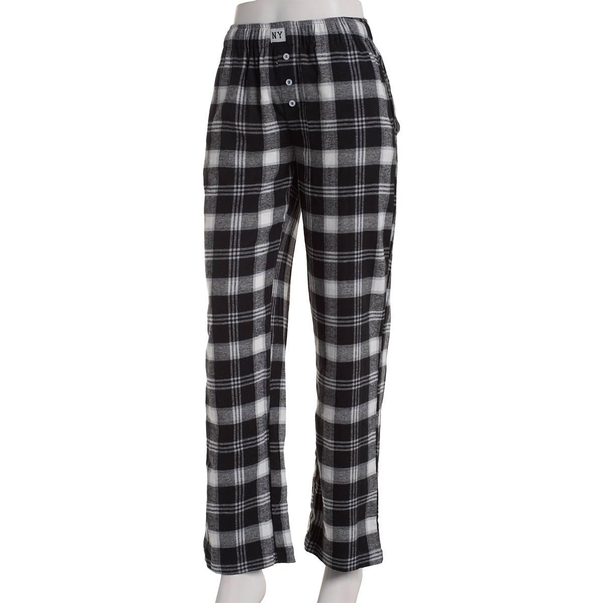 Click here for Juniors Derek Heart Flannel Plaid Lounge Pants wit... prices