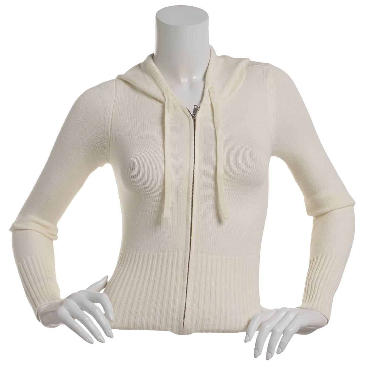 Click here for Juniors Derek Heart Knit Zip Hoodie prices