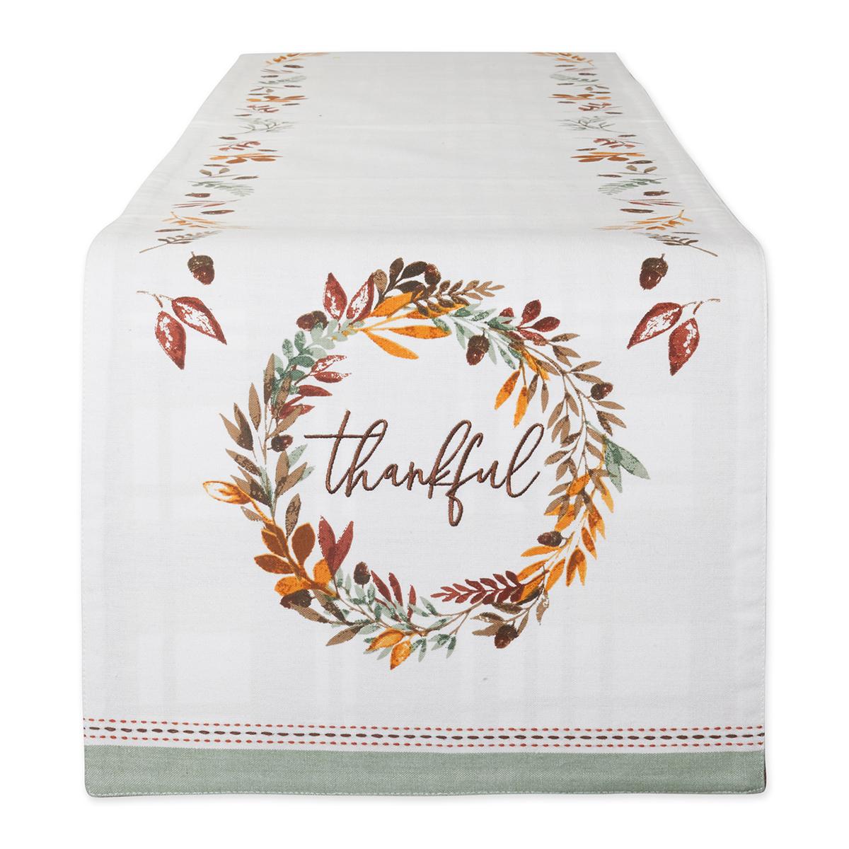 Click here for DII(R) Embellished Thankful Autumn Wreath Reversib... prices