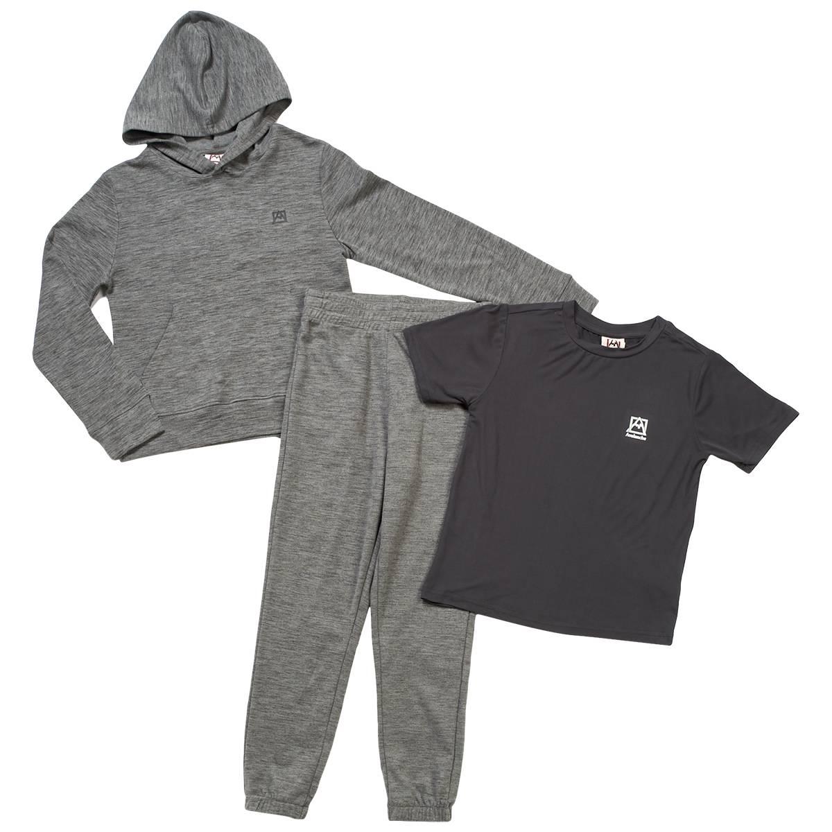 Click here for Boys (8-12) Avalanche 3 Pc. Hoodie  Joggers  & Tee... prices