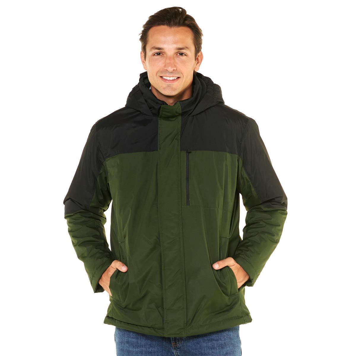 Mens Hawke & Co. Color Block Midweight Coat