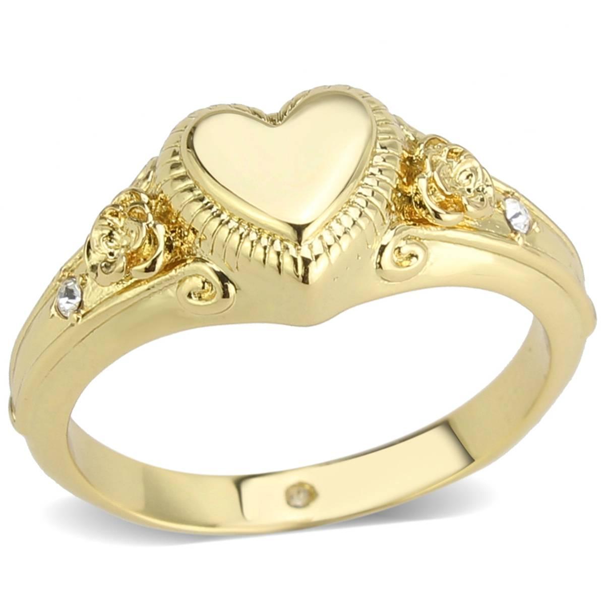 Click here for Ashley Cooper(tm) Romantic Gold Heart Ring prices