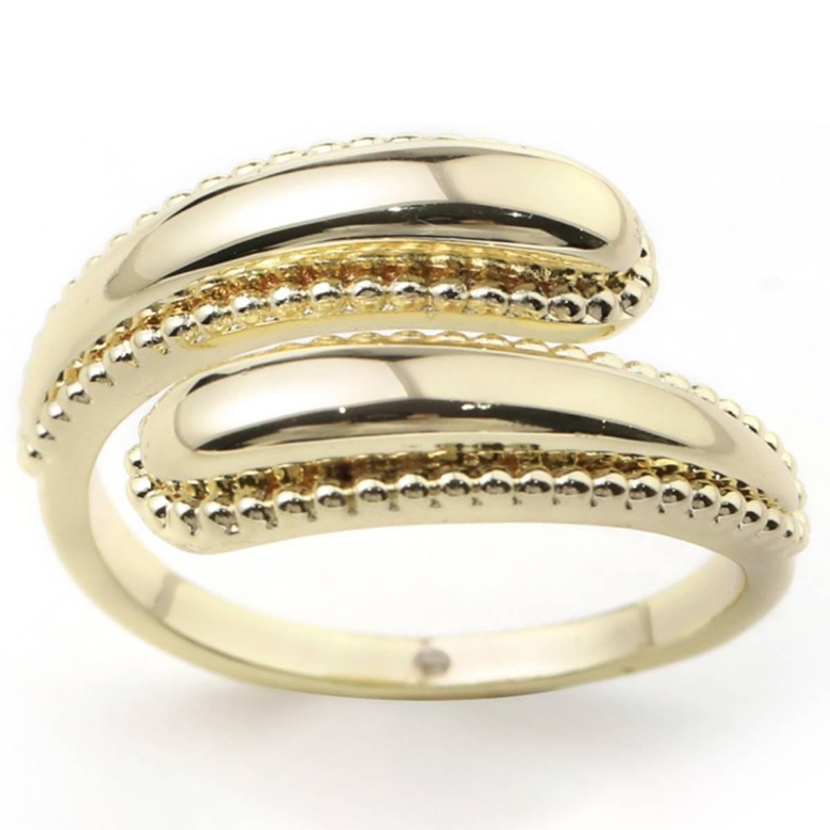 Click here for Ashley Cooper(tm) Gold Paisley Wrap Ring prices