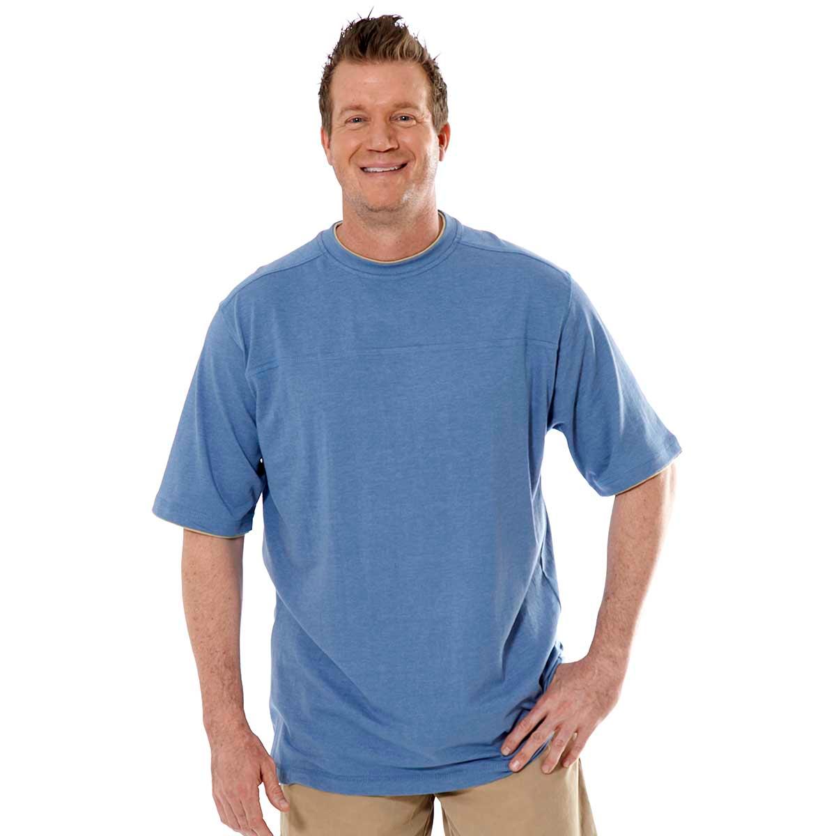 Click here for Mens Big & Tall Architect(R) Short Sleeve Ribbed C... prices