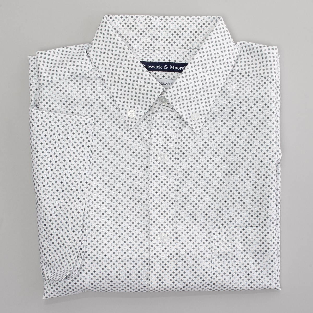 Click here for Mens Preswick & Moore(R) Short Sleeve Geometric Dr... prices