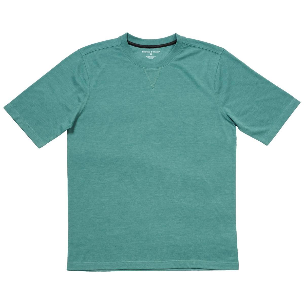 Click here for Mens Preswick & Moore(R) Soft Touch Short Sleeve S... prices