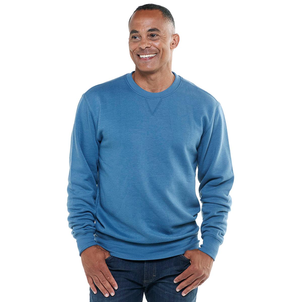Click here for Mens North Hudson Crew Neck V-Notch Sweatshirt prices