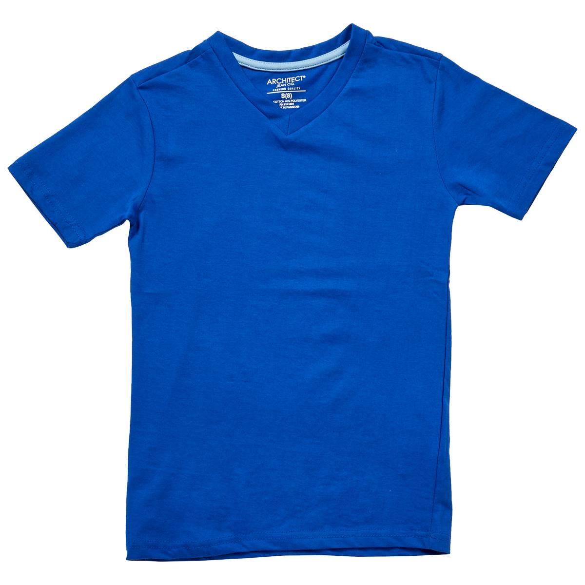 Click here for Boys (8-20) Architect(R) Jean Co. V-Neck Short Sle... prices
