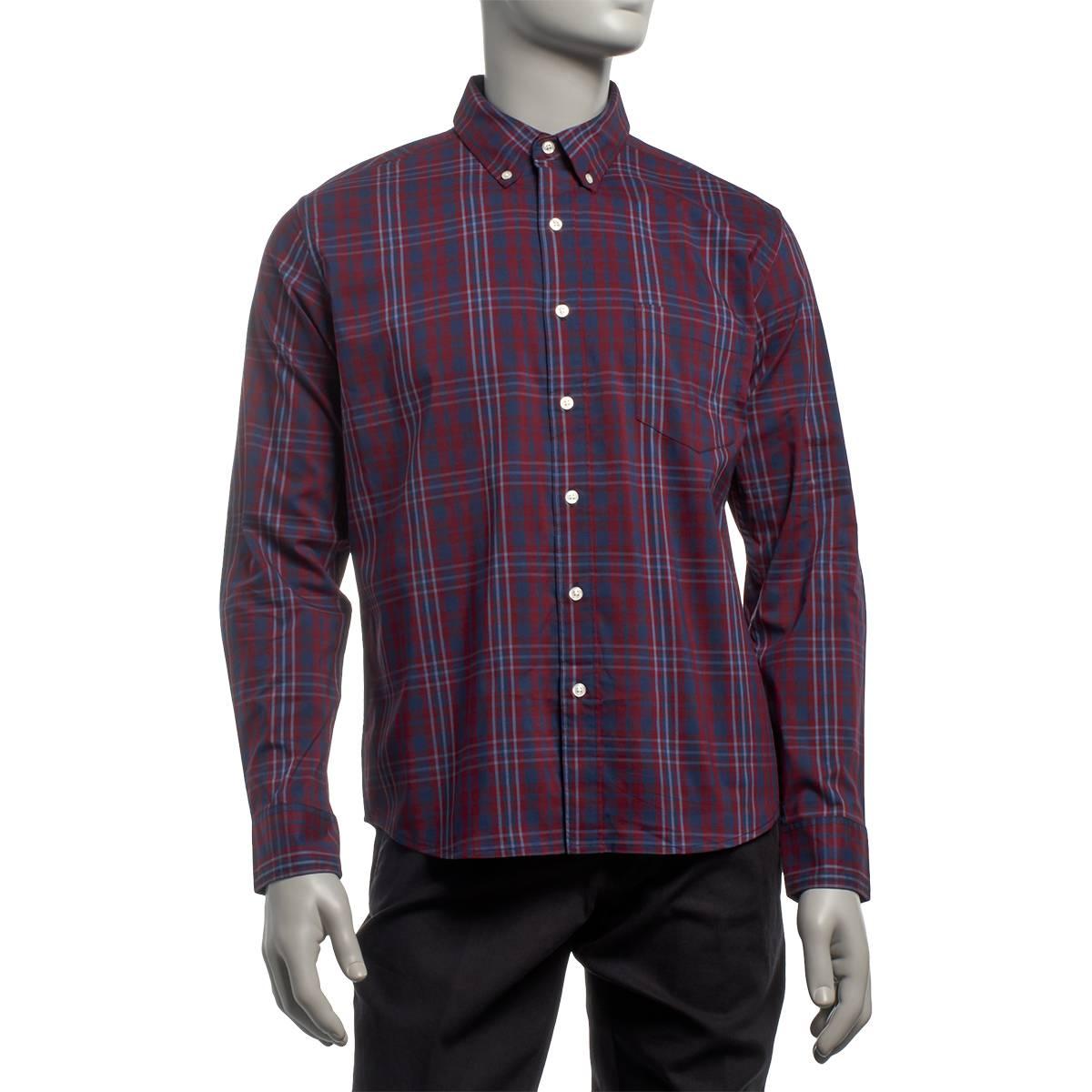 Click here for Mens Architect(R) Slim Fit Plaid Button Down Shirt... prices