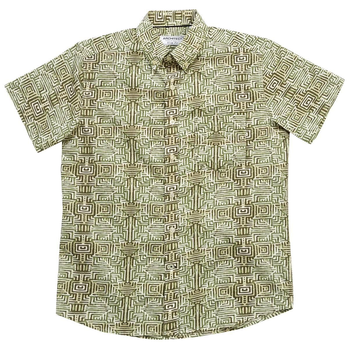 Click here for Mens Architect(R) Slim Fit Weekender Button Down S... prices