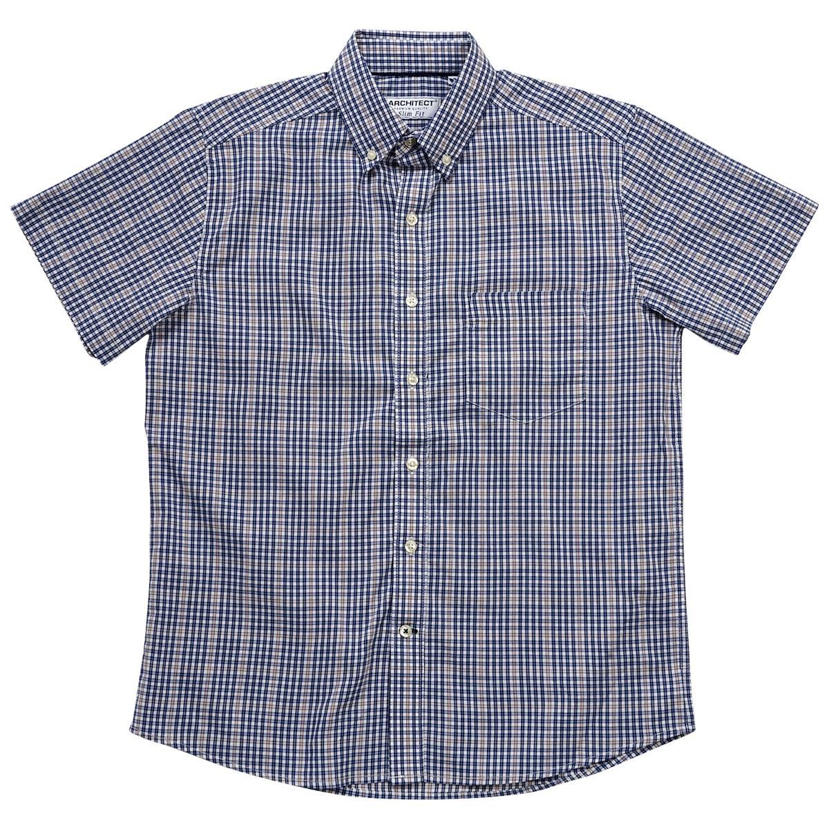Click here for Mens Architect(R) Slim Fit Weekender Button Down S... prices
