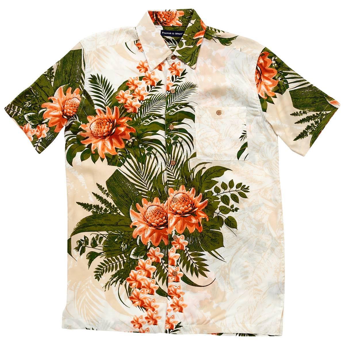 Click here for Mens Preswick & Moore(R) Floral Button Down Shirt... prices
