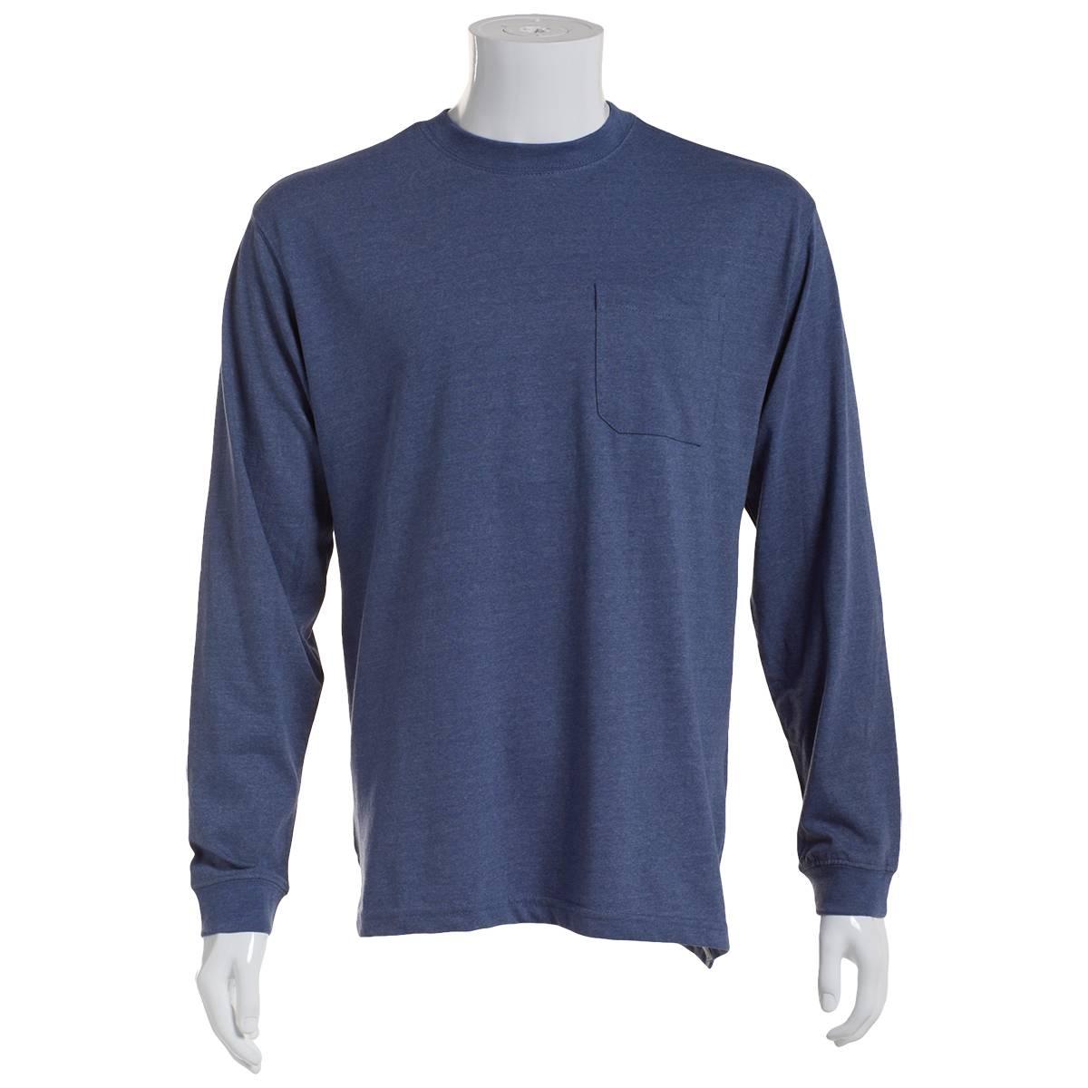 Click here for Mens Architect(R) Crew Neck Long Sleeve Tee with C... prices