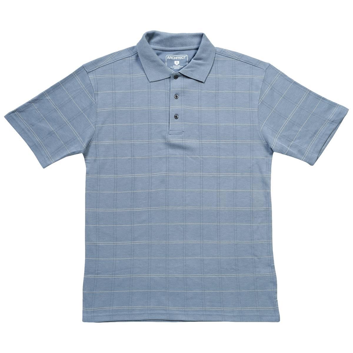 Click here for Mens Architect(R) Short Sleeve Windowpane Drop Nee... prices