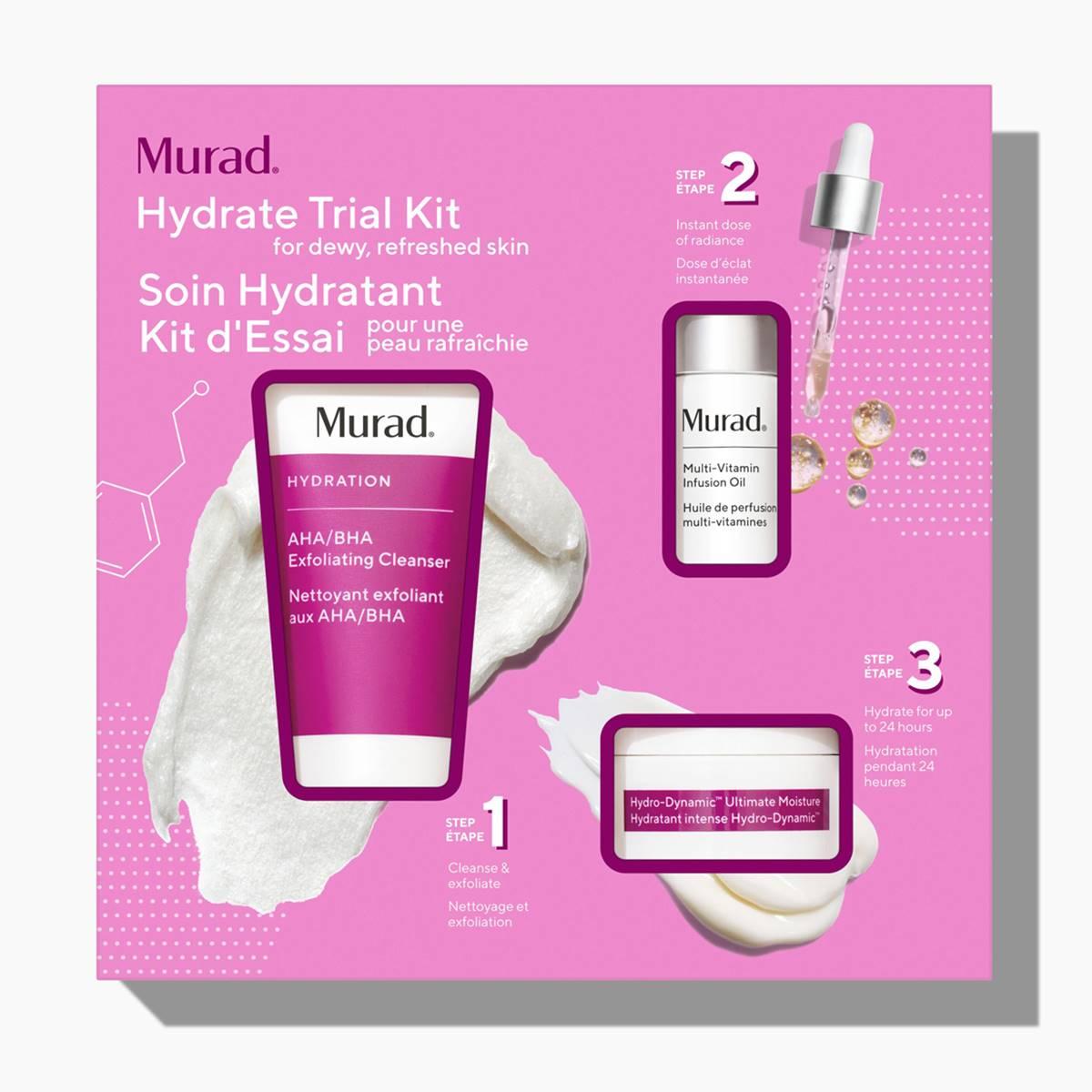 Click here for Murad Hydrate Trial Kit prices