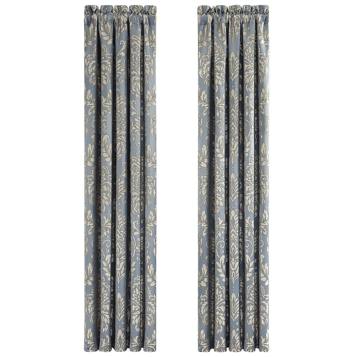 Royal Court Lorenzo Damask Window Panel Pair