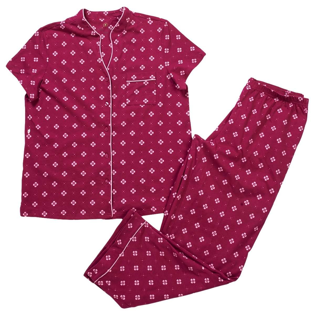 Click here for Womens White Orchid Geometric Mandarin Collar Paja... prices