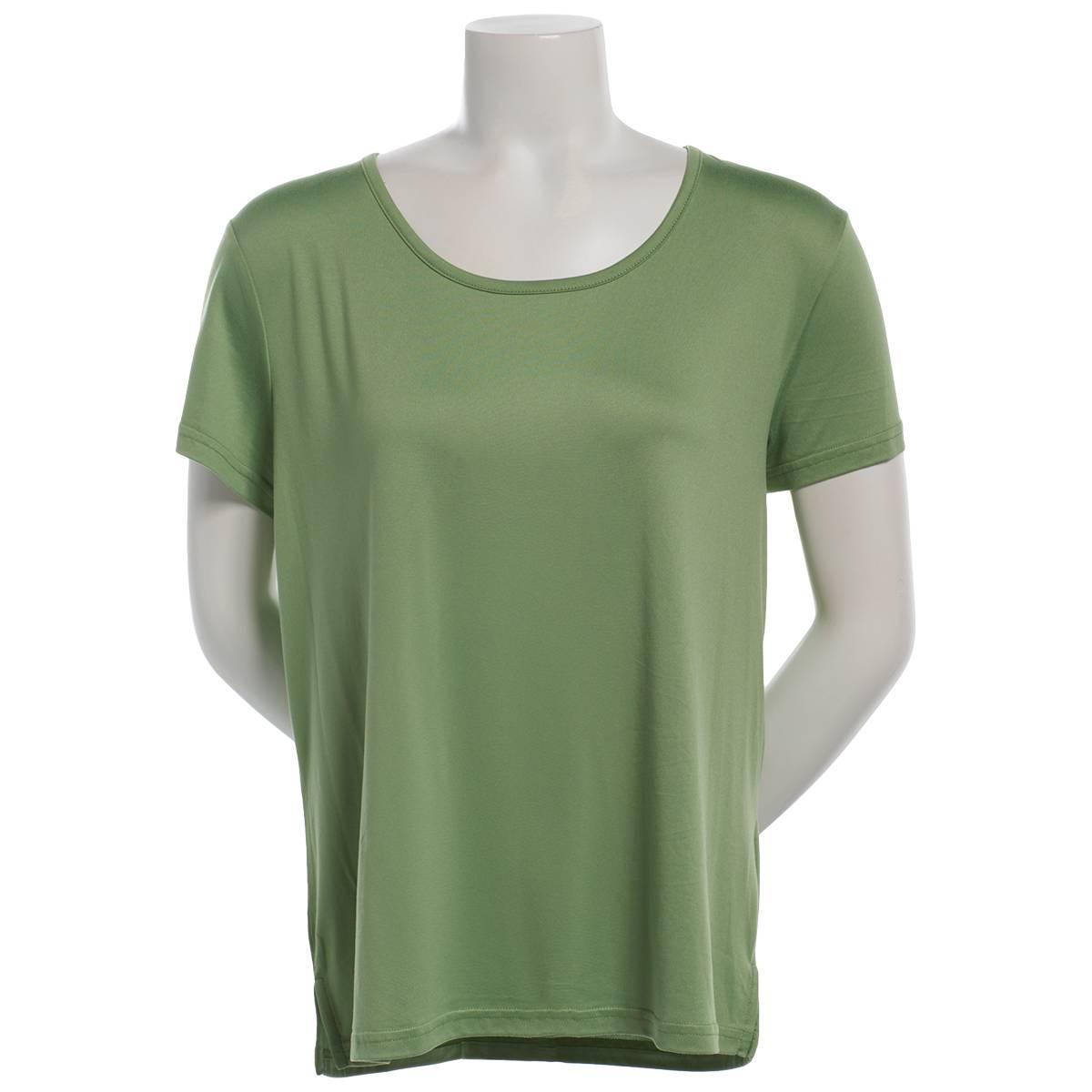 Click here for Petites MUK LUKS(R) Short Sleeve Cloud Knit Solid... prices