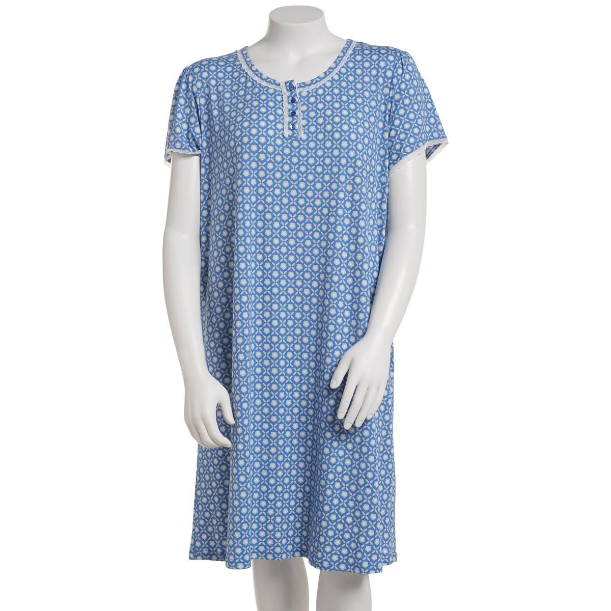 Click here for Plus Size White Orchid Flutter Sleeve Daisy Tile N... prices