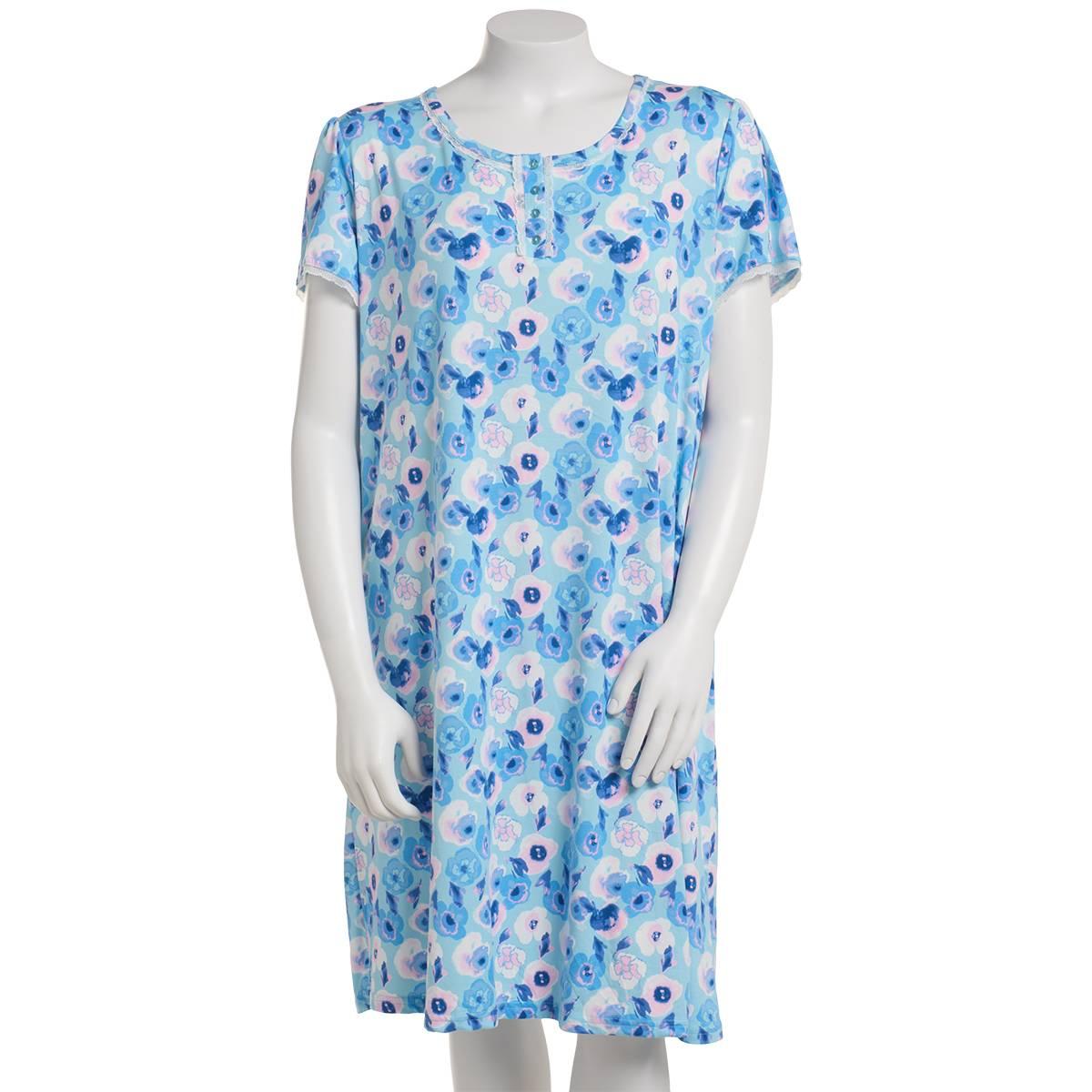 Click here for Plus Size White Orchid Flutter Sleeve Watercolor N... prices