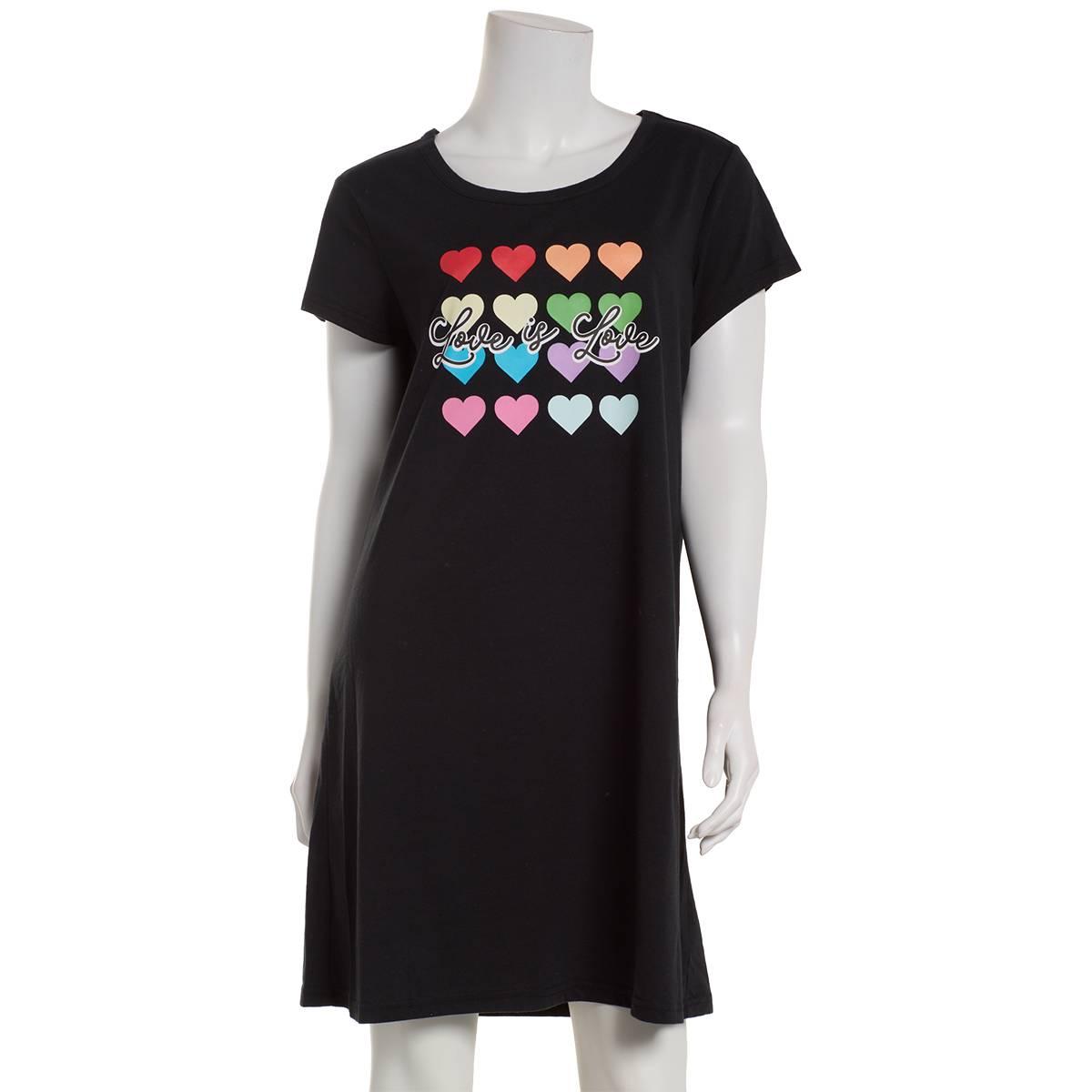 Click here for Plus Size Goodnight Kiss Short Sleeve Love Is Love... prices