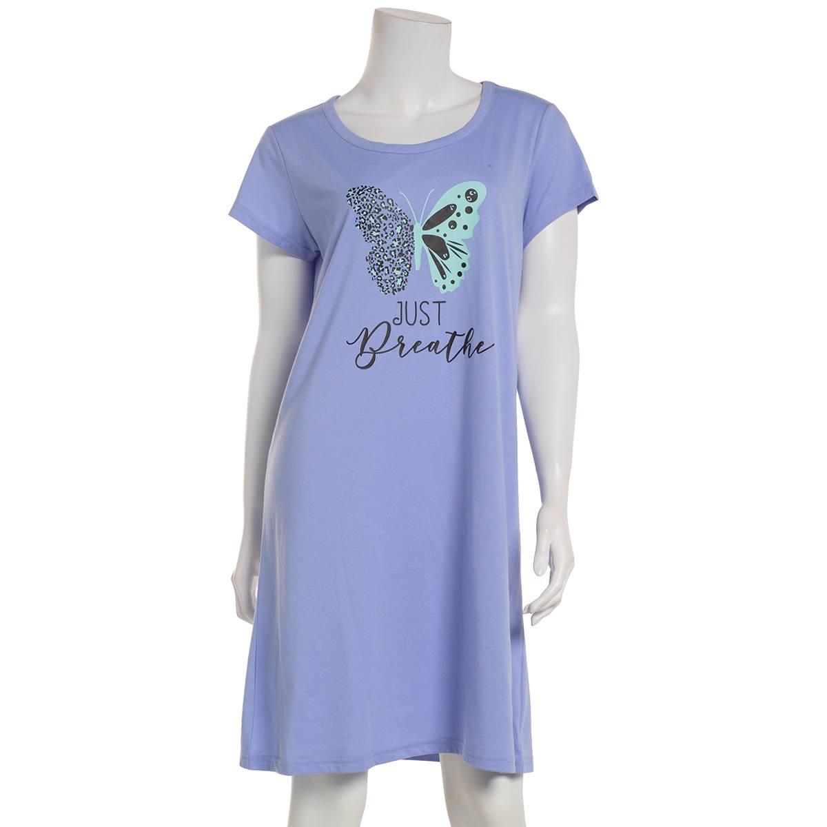 Click here for Plus Size Goodnight Kiss Short Sleeve Butterfly Ni... prices