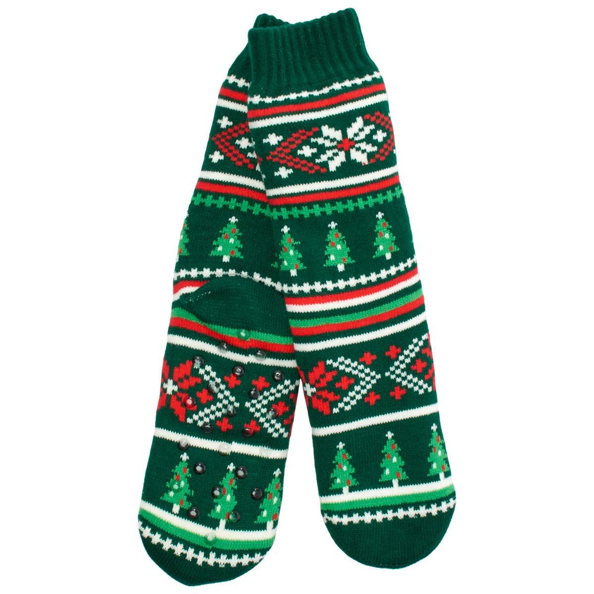 Click here for Womens Fuzzy Babba Ugly Christmas Fair Isle Cozy S... prices