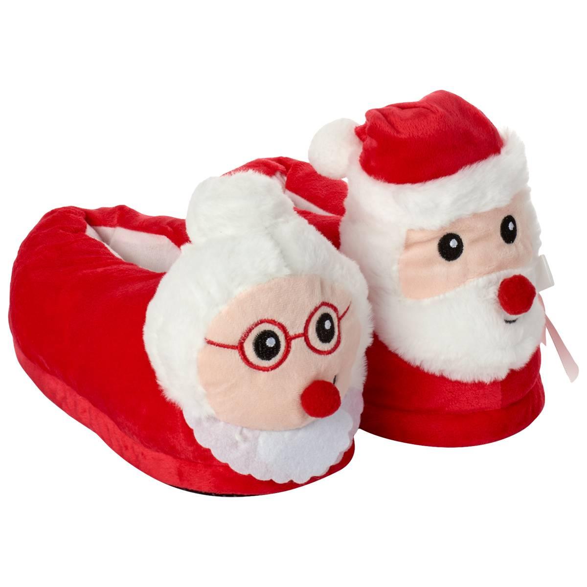 Click here for Womens Fuzzy Babba Santa Puffer Slipper prices
