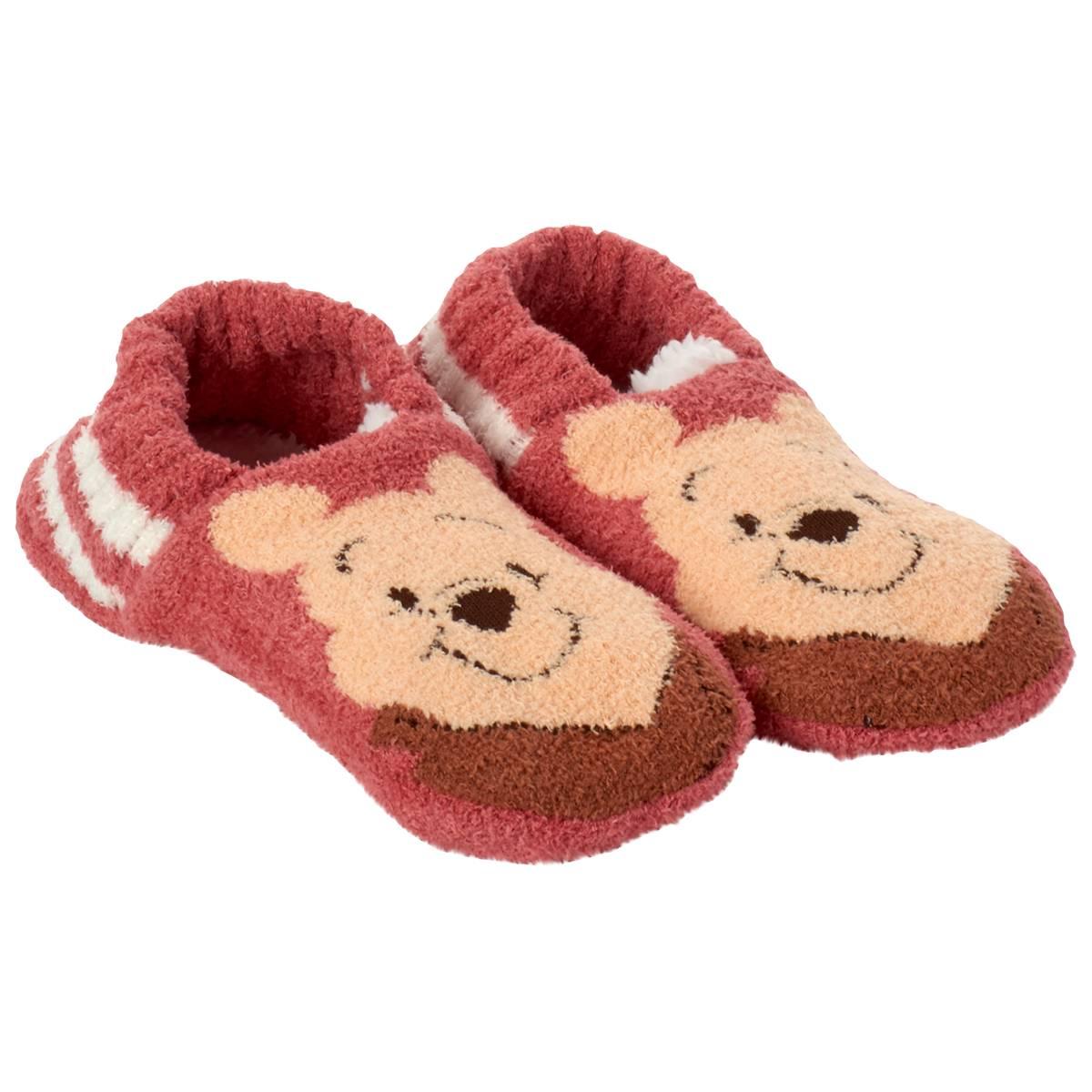 Womens Disney Winnie The Pooh Slipper Socks