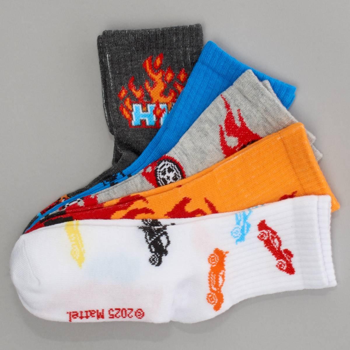 Click here for Boys Hot Wheels 5pr. Mid Crew Socks prices