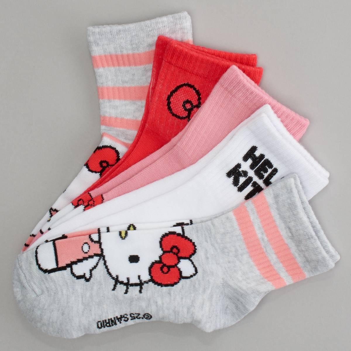 Click here for Girls Hello Kitty(R) 5pk. Ankle Socks prices