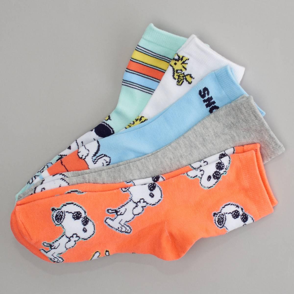 Click here for Girls Peanuts(R) 5pk. Snoopy in Sunglasses Mid Cre... prices