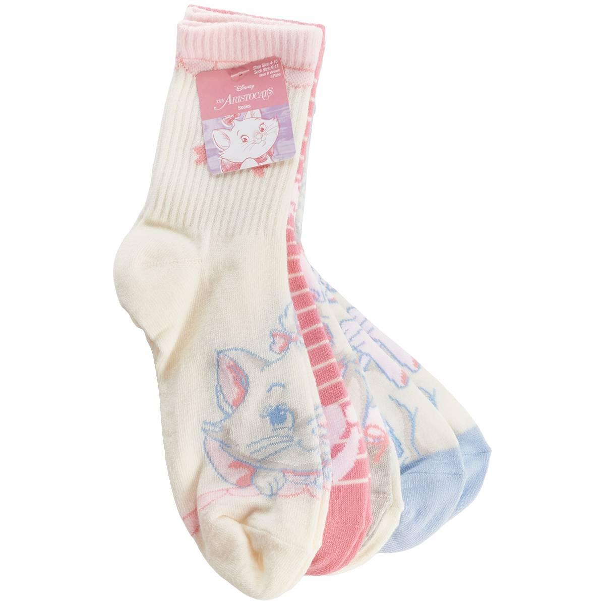 Click here for Girls Disney 5pk. Aristocats Mid Crew Socks prices