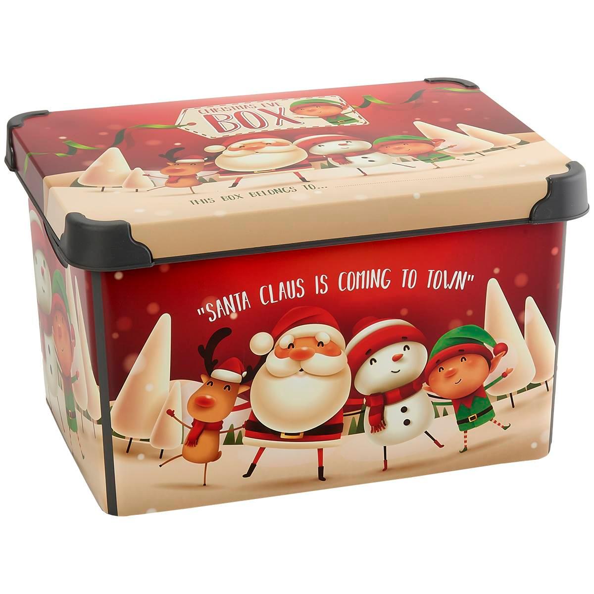 Click here for Kennedy Santa Claus is Coming to Town Storage Tote prices