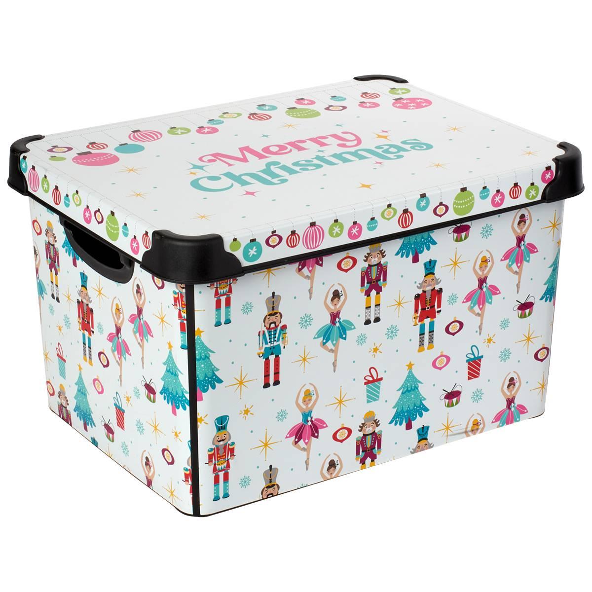 Click here for Kennedy Merry Christmas Nutcracker Storage Tote prices