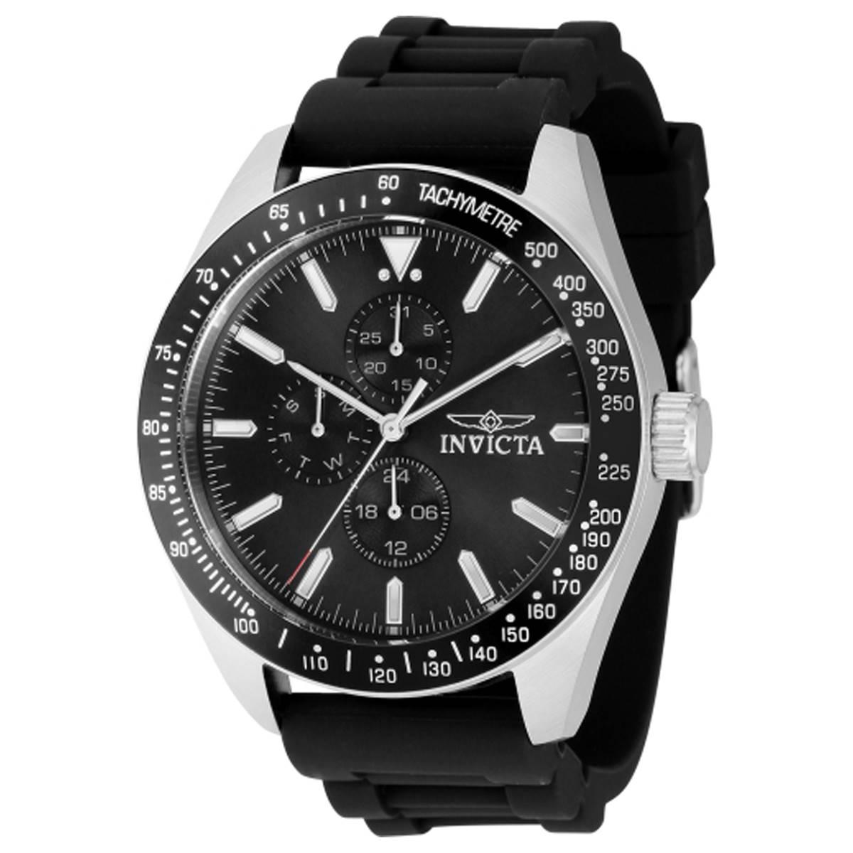 Invicta Mens Black Bracelet Watch 38402  One Size