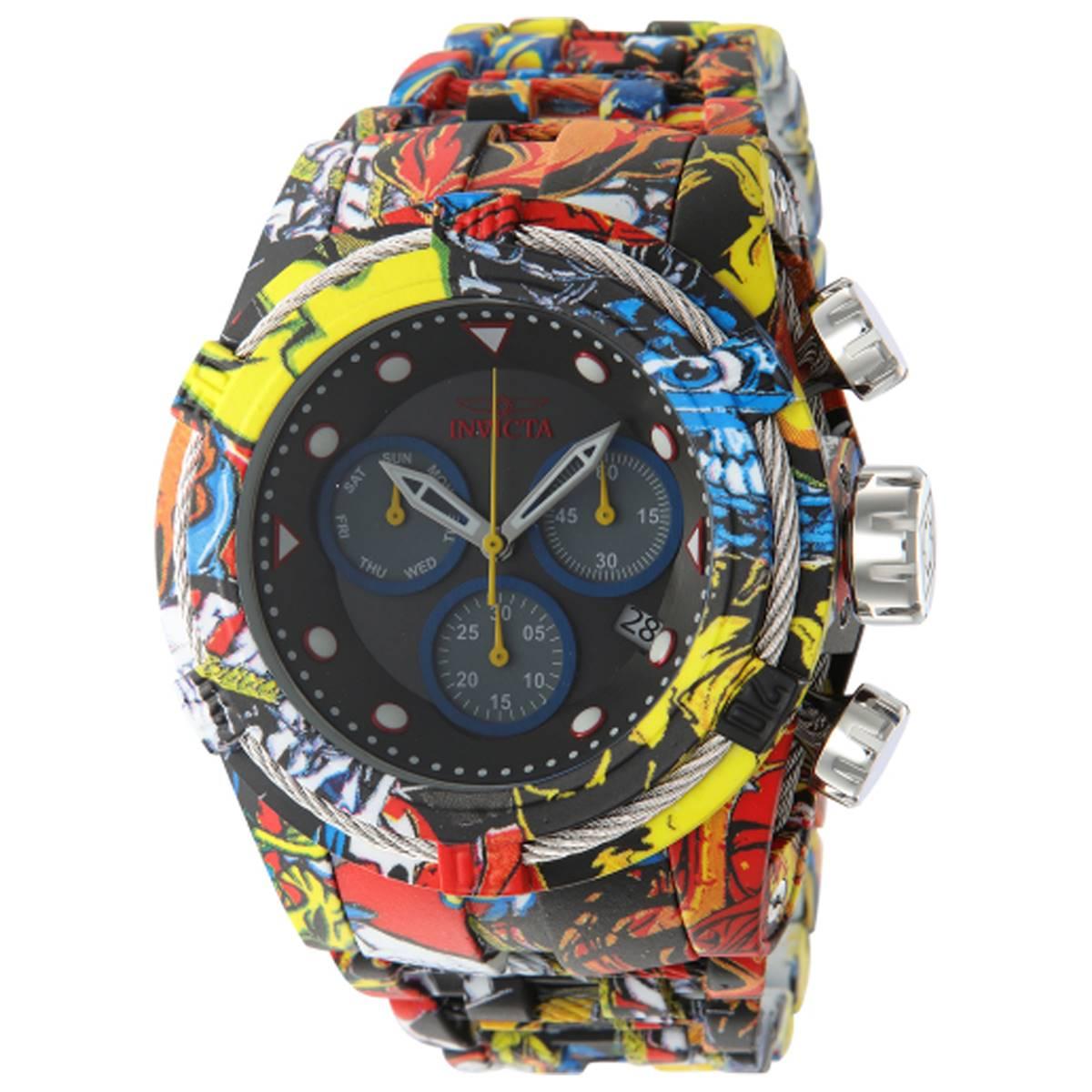 Click here for Mens Invicta Bolt Multi-Color Quartz Chronograph W... prices