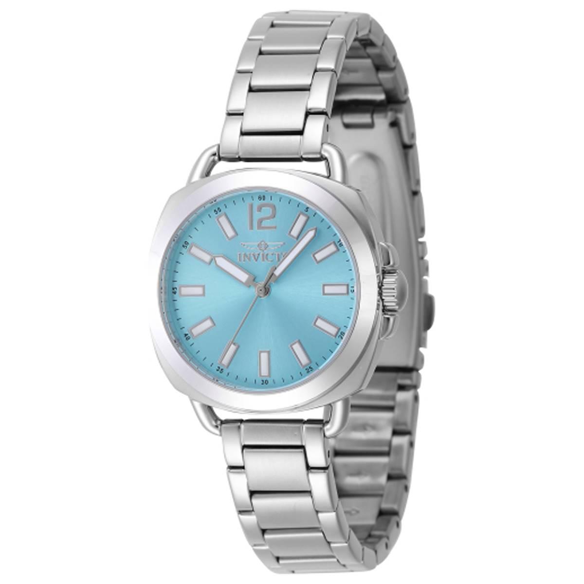 Click here for Womens Invicta Wildflower Light Blue Dial 3-Hand W... prices