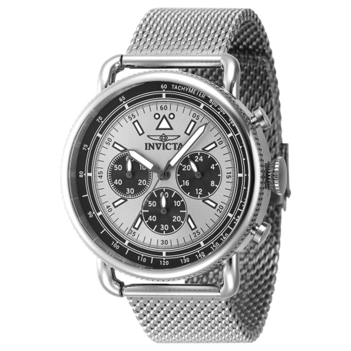 Click here for Mens Invicta Speedway Silver Quartz Chronograph Wa... prices