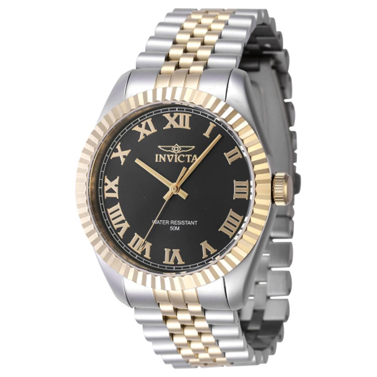 Click here for Mens Invicta Specialty Silver & Gold Quartz 3-Hand... prices