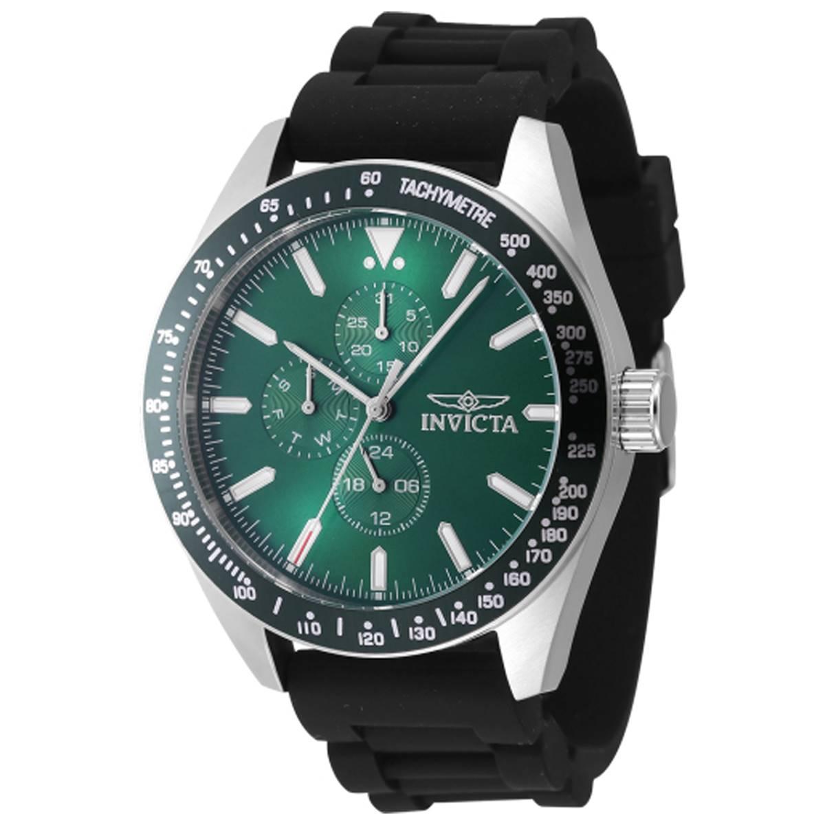 Click here for Mens Invicta Aviator Green Dial Quartz Chronograph... prices