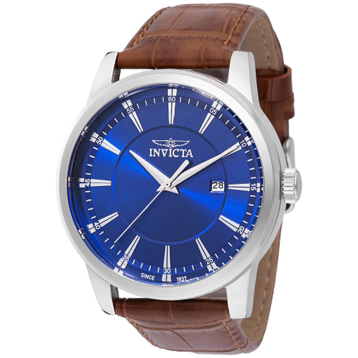 Click here for Mens Invicta Celestial Blue Dial Quartz Watch - 47... prices