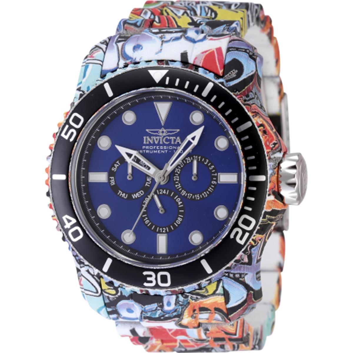 Click here for Mens Invicta Pro Diver Quartz Chronograph Watch -... prices
