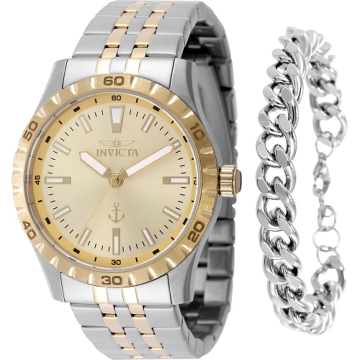 Click here for Mens Invicta Ocean Voyage Quartz 3-Hand Watch - 48... prices