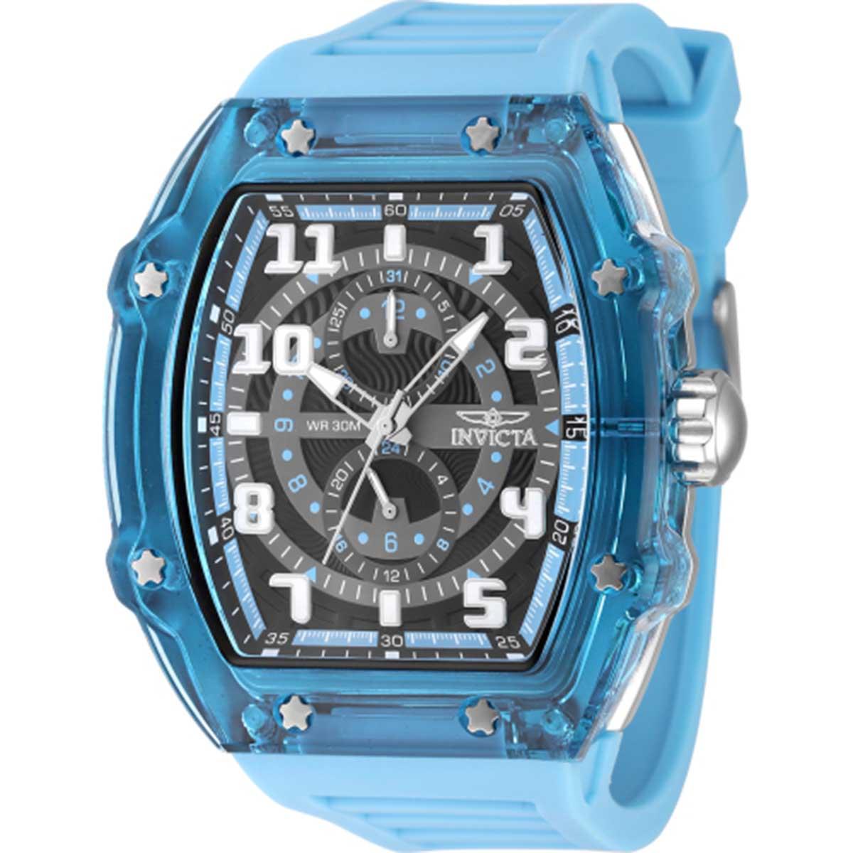 Click here for Mens Invicta Racing Blue & Black Dial Quartz Watch... prices