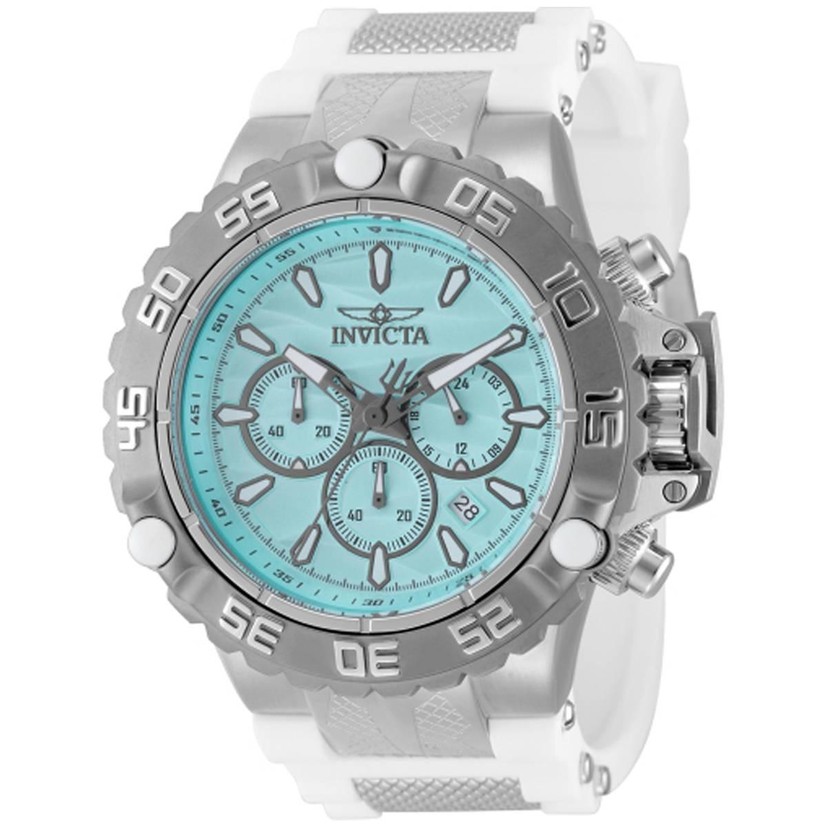 Click here for Mens Invicta Subaqua Light Blue Quartz Watch - 485... prices