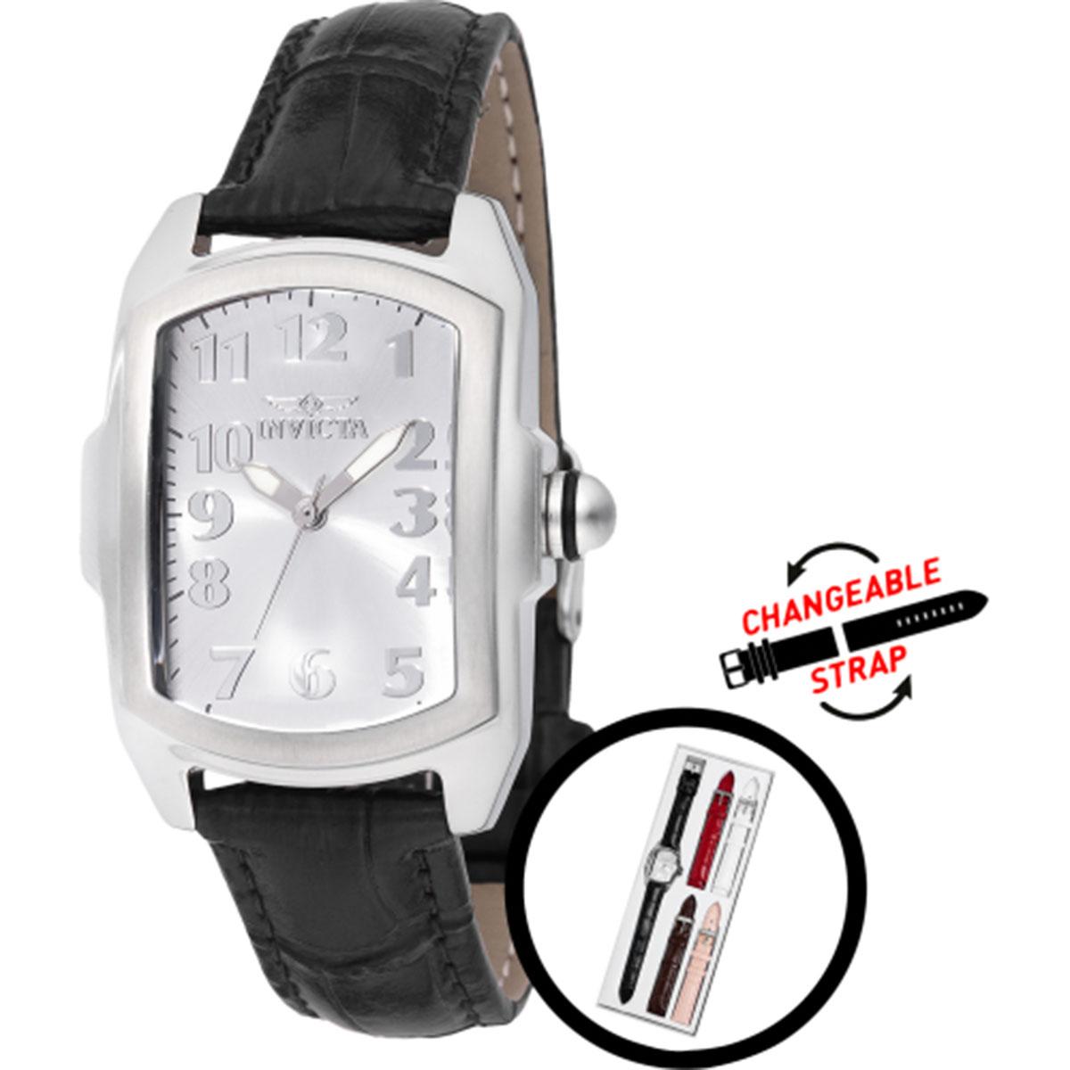 Click here for Invicta Womens 48949 Lupah Quartz 3 Hand Silver Di... prices